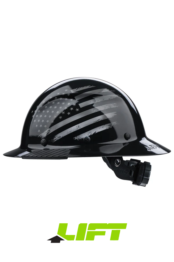 LIFT DAX Full Brim Hard Hat – Pierce